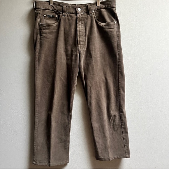 Hugo Boss | Pants | Hugo Boss Alabama Tanned Pants Jeans Sz 36 | Poshmark